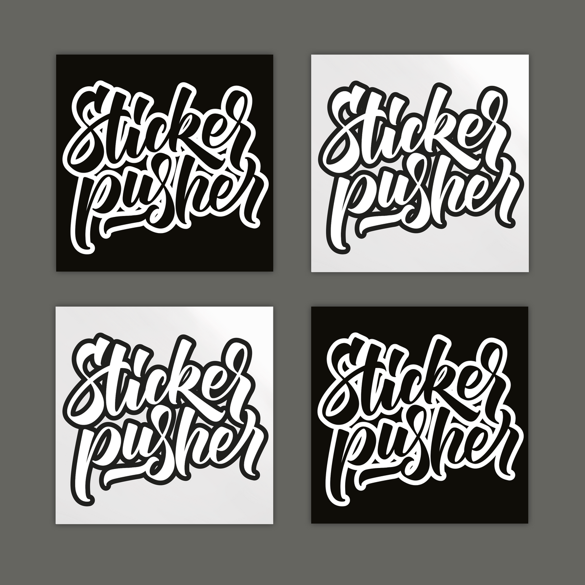 Sticker Pusher - Montréal